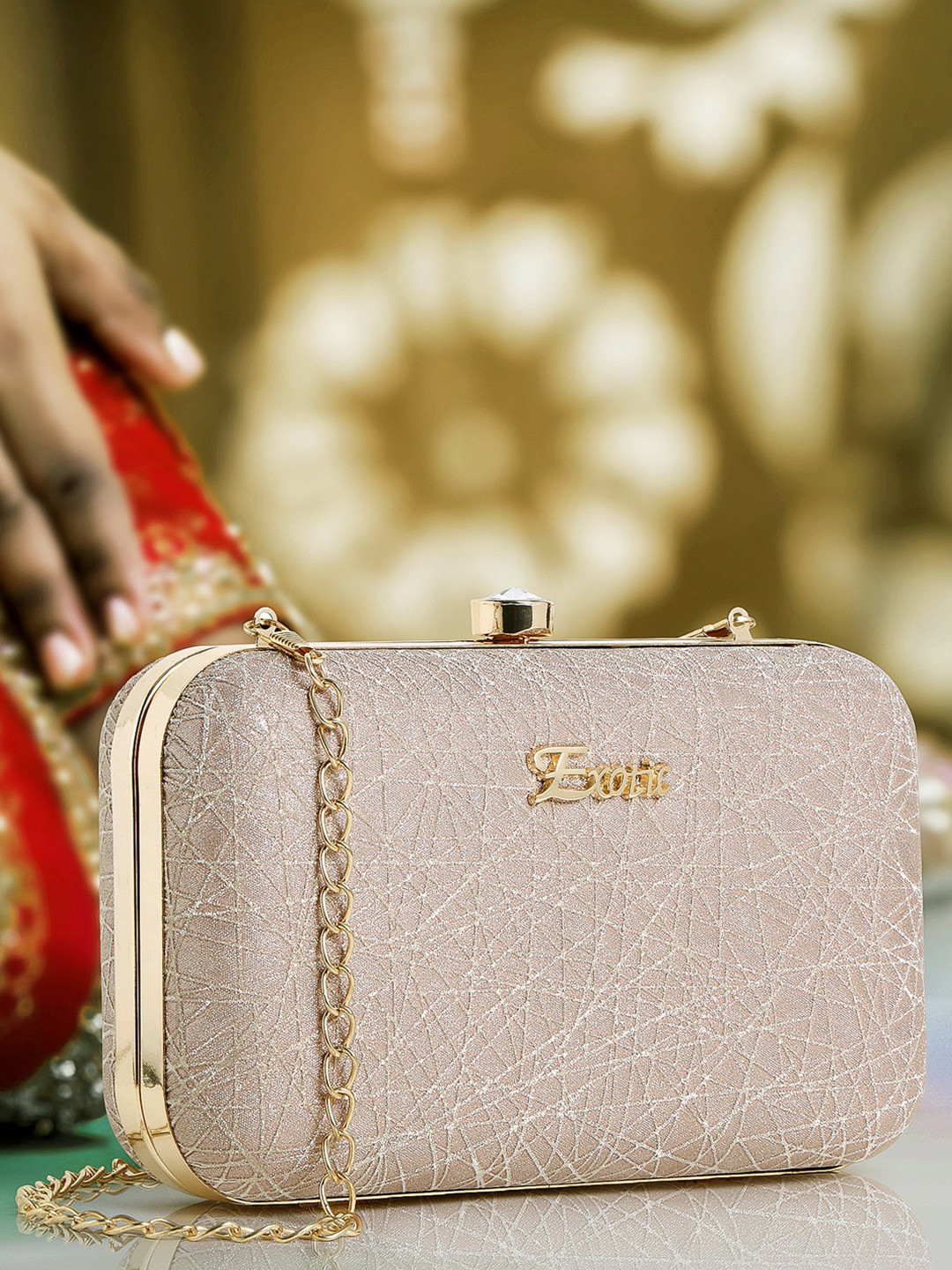 Buy Exotic Textured Party Box Clutch - Clutches for Women 24961586 | Myntra