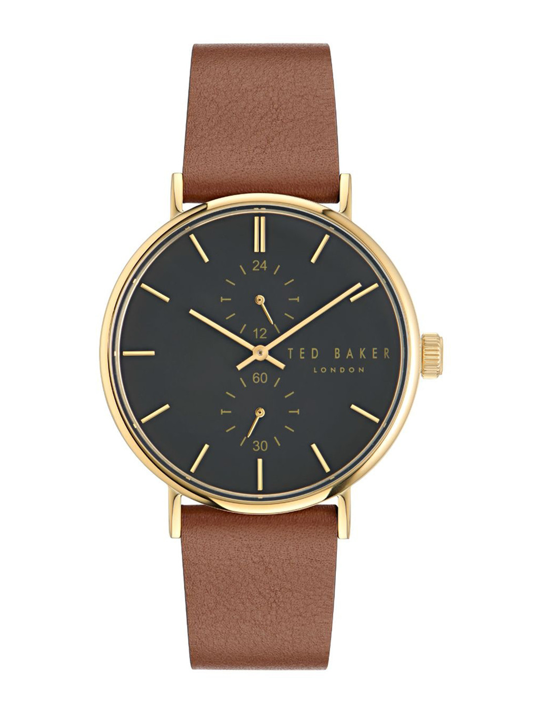 Buy Ted Baker Men Leather Straps Analogue Watch BKPPGF303 - Watches for ...