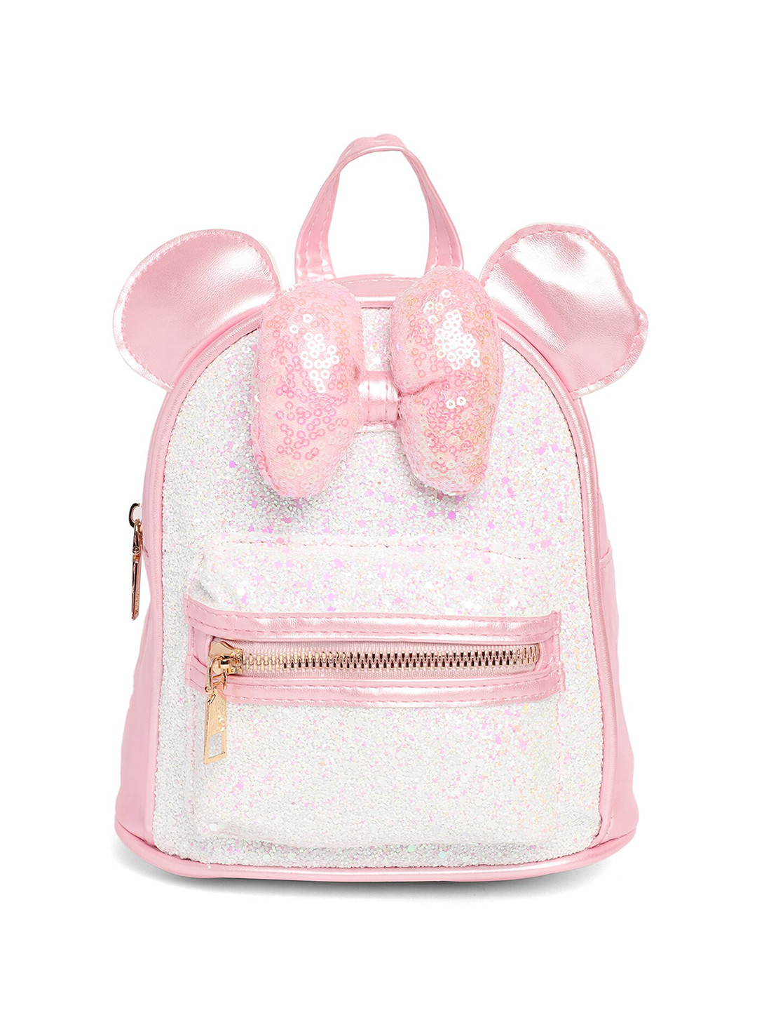 Buy Kids On Board Girls Embellished Backpack With Bow - Backpacks for ...