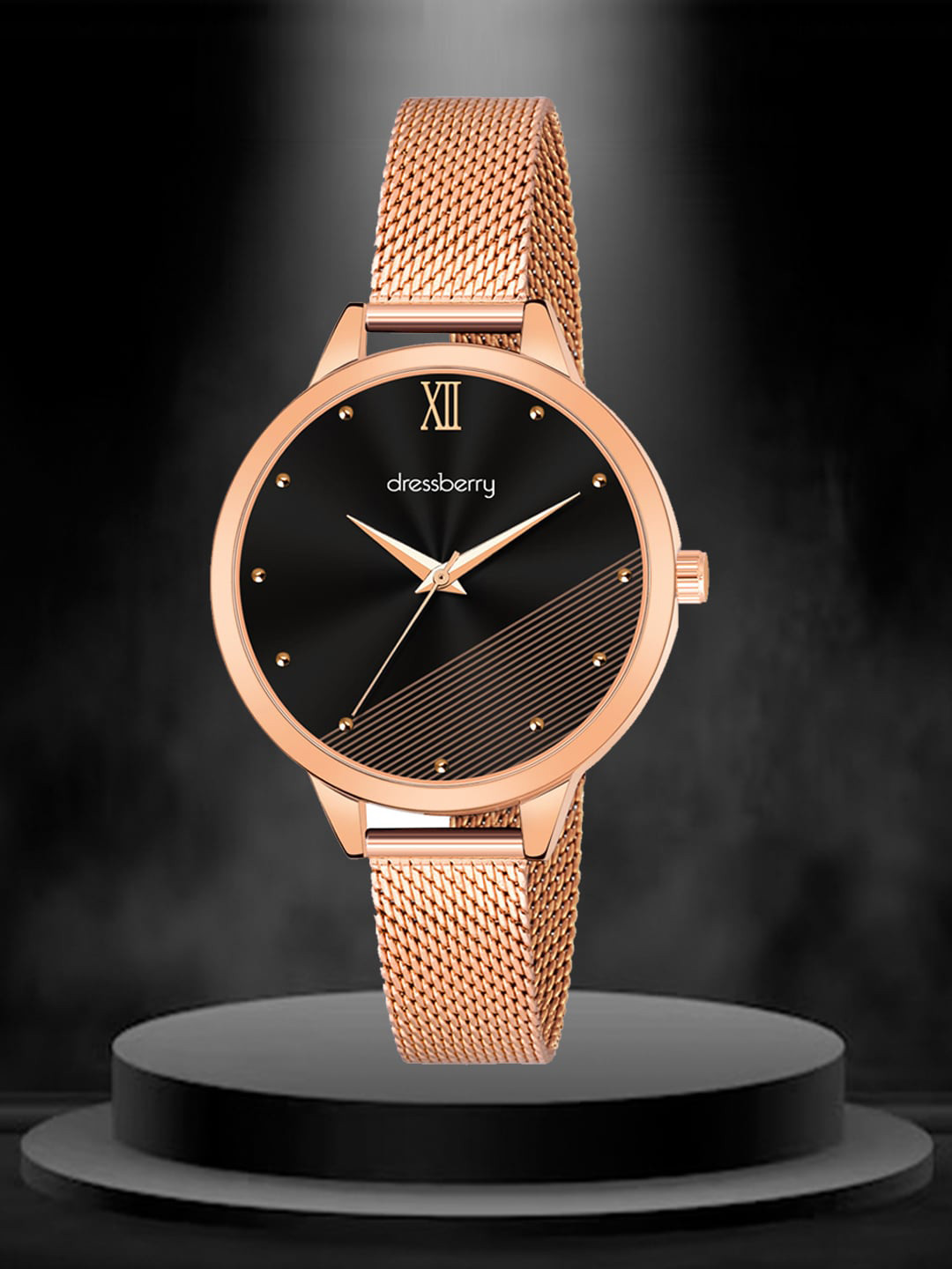 Buy DressBerry Women Water Resistance Stainless Steel Analogue Watch ...