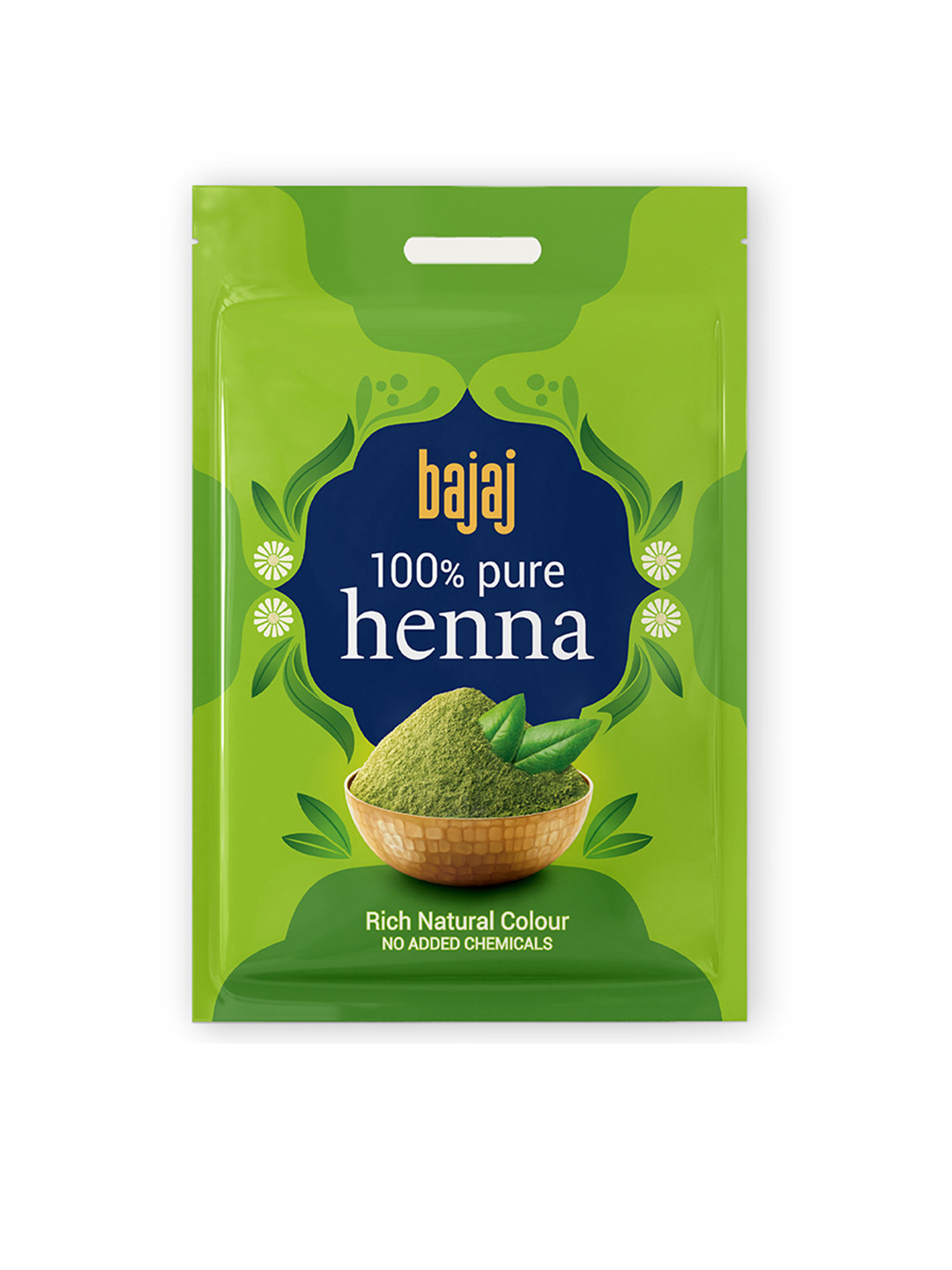Buy BAJAJ CONSUMER CARE 100% Pure Henna Powder 500 G - Hair Colour for ...
