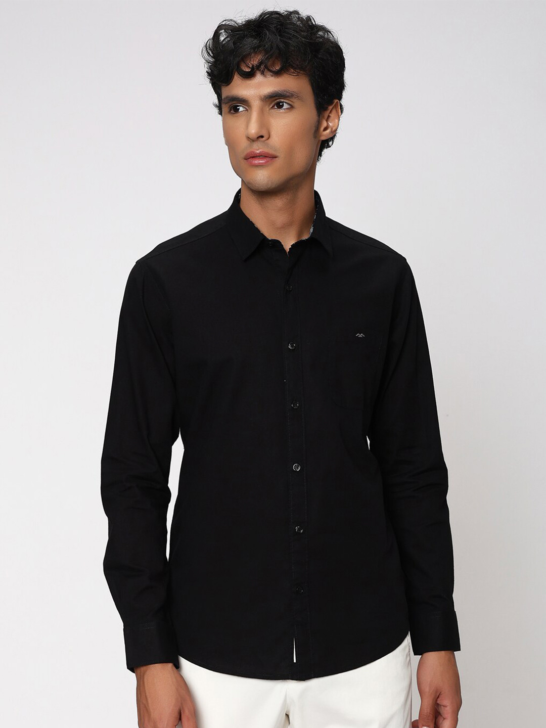 Buy Mufti Classic Slim Fit Cotton Linen Casual Shirt - Shirts for Men ...