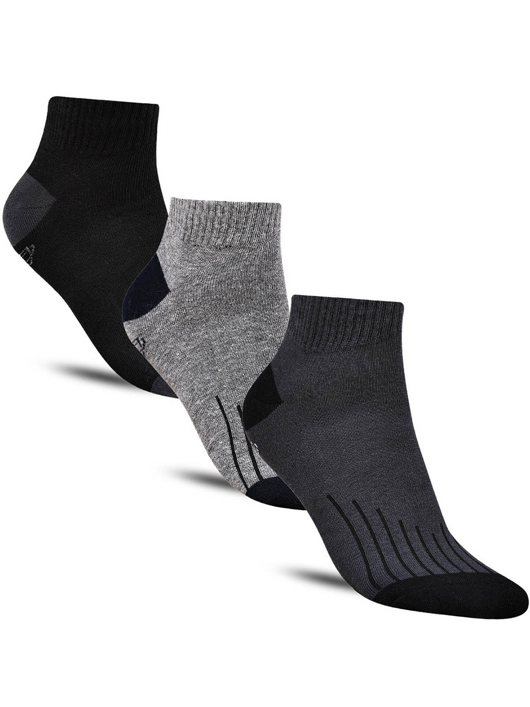 Buy Dollar Socks Men Pack Of 3 Cotton Ankle Length Socks - Socks for ...