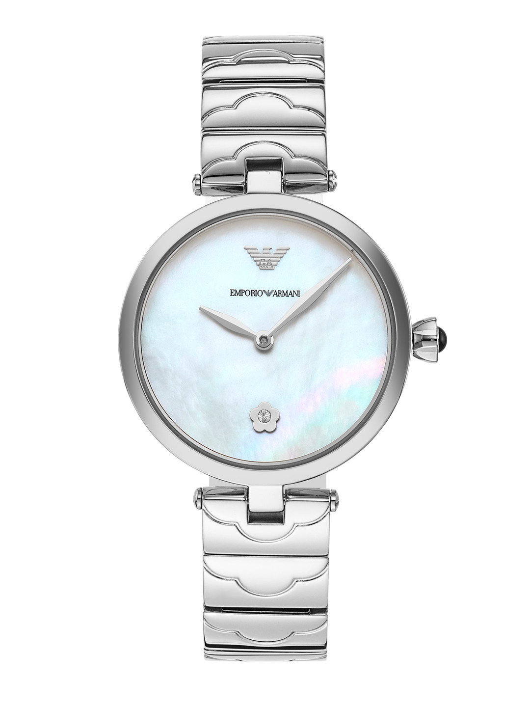Buy Emporio Armani Women Water Resistance Stainless Steel Analogue ...
