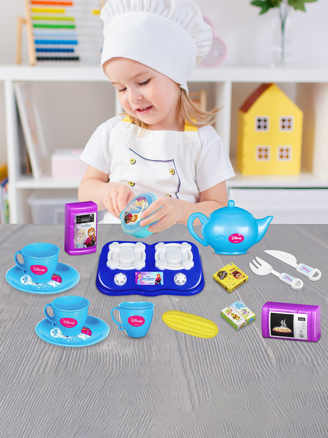 Buy Disney Kids Frozen Role Play Kitchen Set - Learning And Development ...