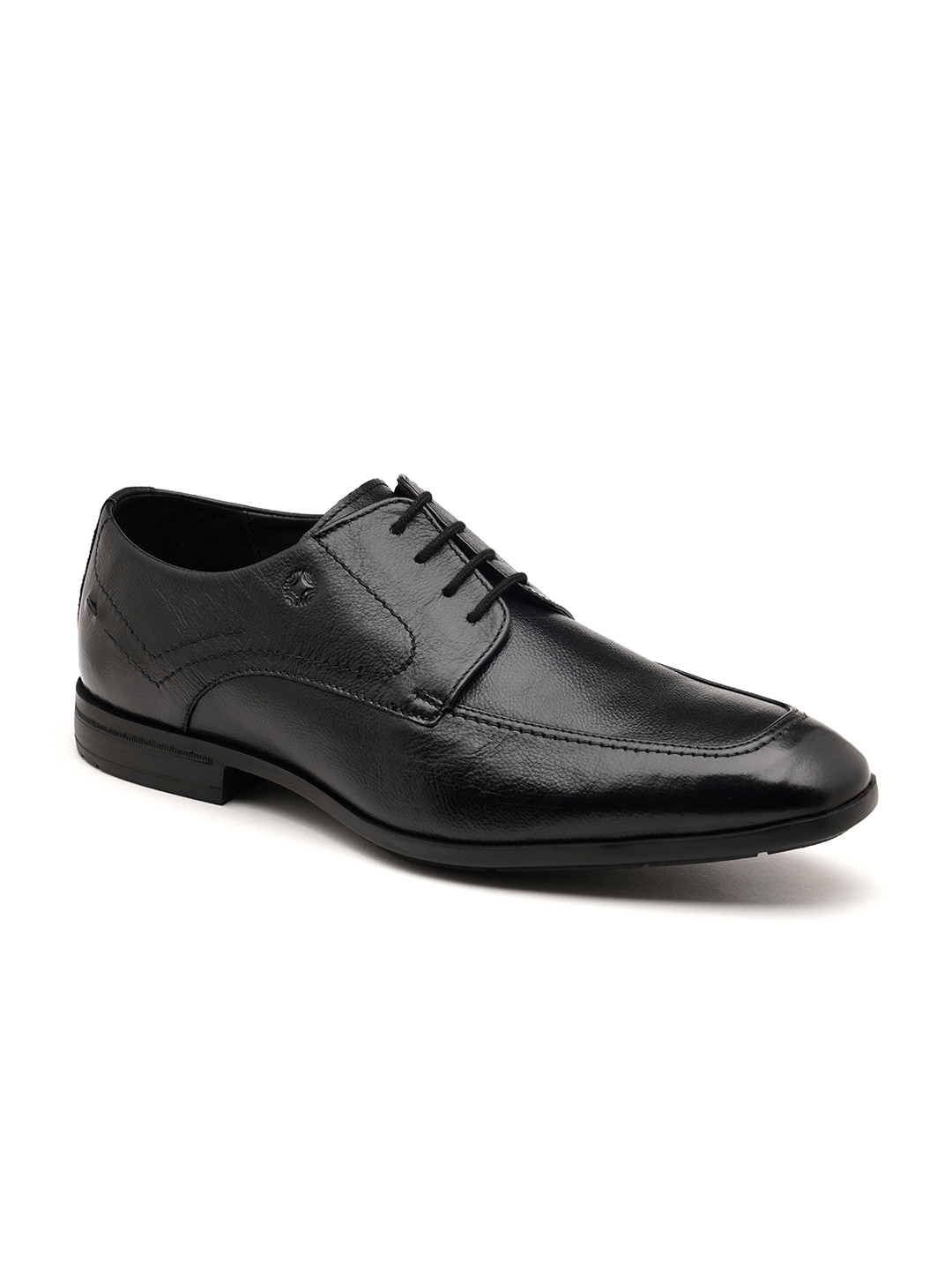 Buy Ruosh Men Textured Leather Formal Derbys - Formal Shoes for Men ...
