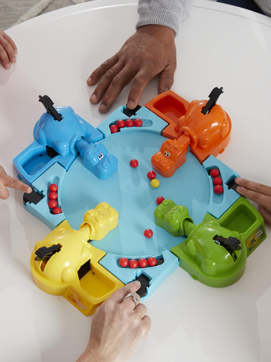 Buy Hasbro Gaming Kids 28Pcs Hungry Hippos Board Game - Learning And ...