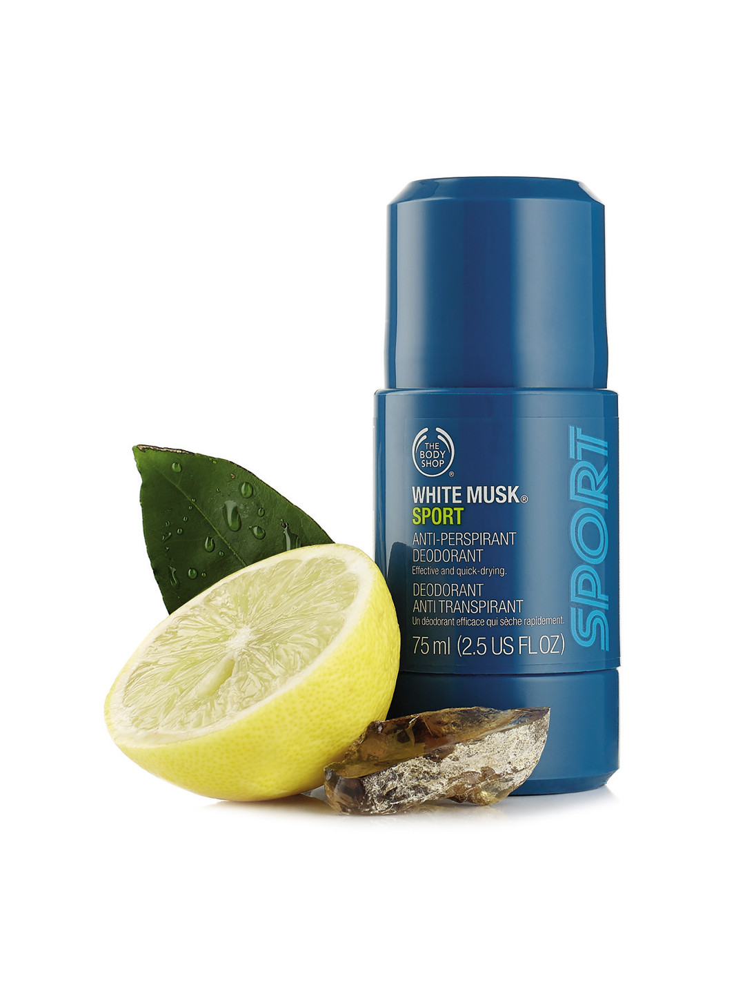 Buy THE BODY SHOP Men White Musk Sport Anti Perspirant Deodorant - Deodorant for Men 2500944 ...