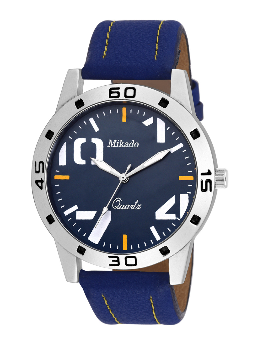 Buy Mikado Men Blue Analogue Watch MK 50343 - Watches for Men 2501263 ...