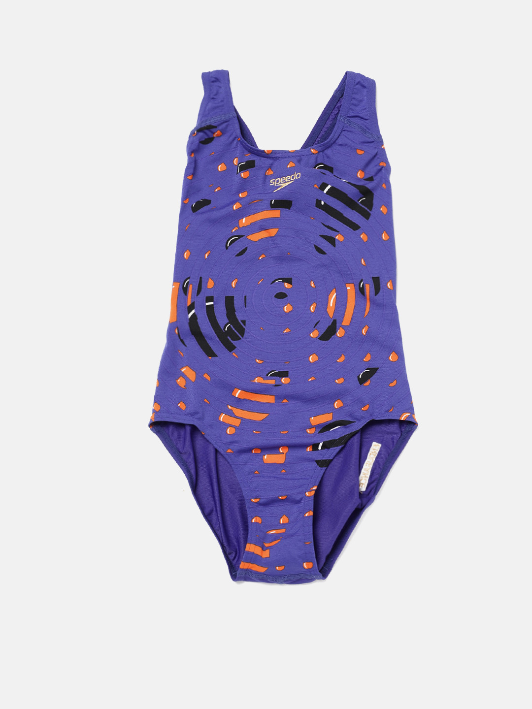 Buy Speedo Girls Purple Printed Bodysuit 8073868309 - Swimwear for ...