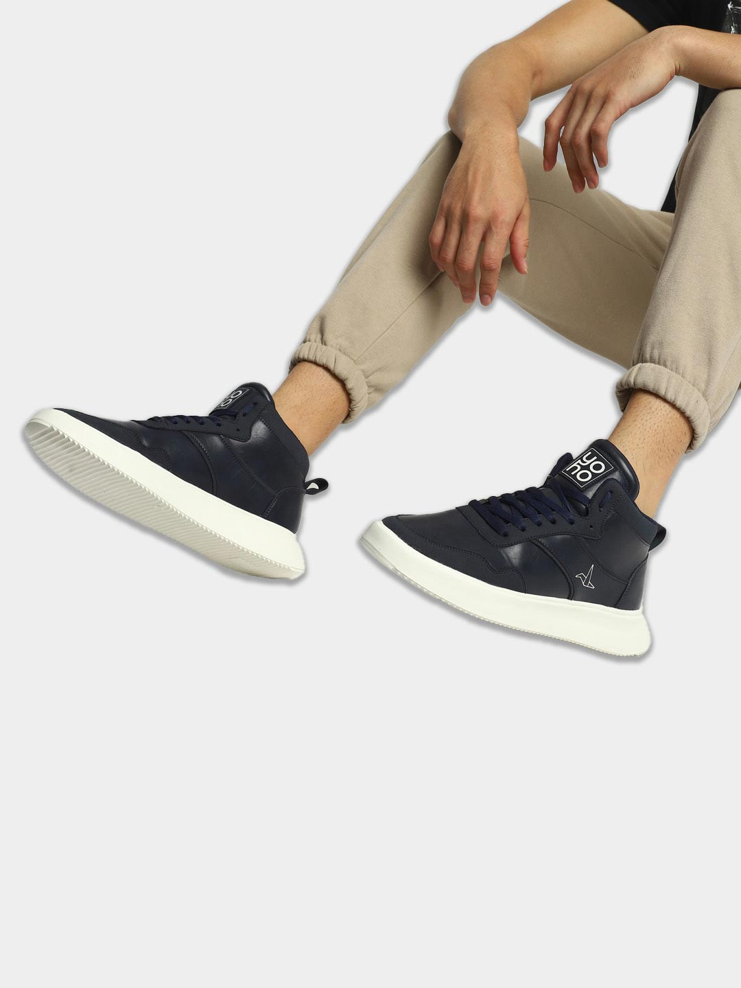 Buy Yoho Men Mid Top Colourblocked Lightweight Memory Foam Insole ...