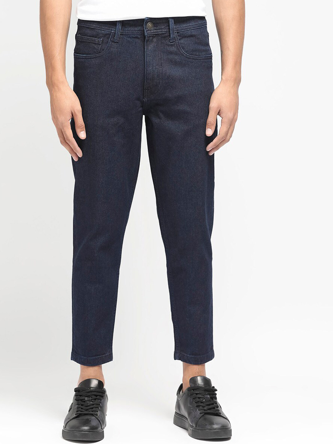 Buy RARE RABBIT Men Sam Carrot Fit Mid Rise Cotton Jeans - Jeans for ...