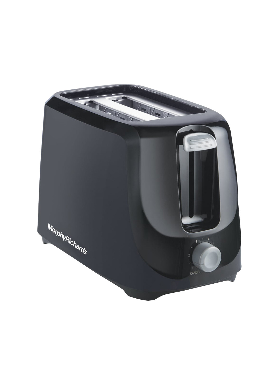 Buy Morphy Richards Black 2 Slice Pop Up Toaster With Dust Cover ...