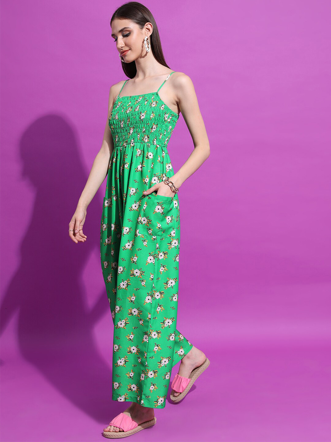 Buy KETCH Floral Printed Basic Jumpsuit - Jumpsuit for Women 25045410 ...
