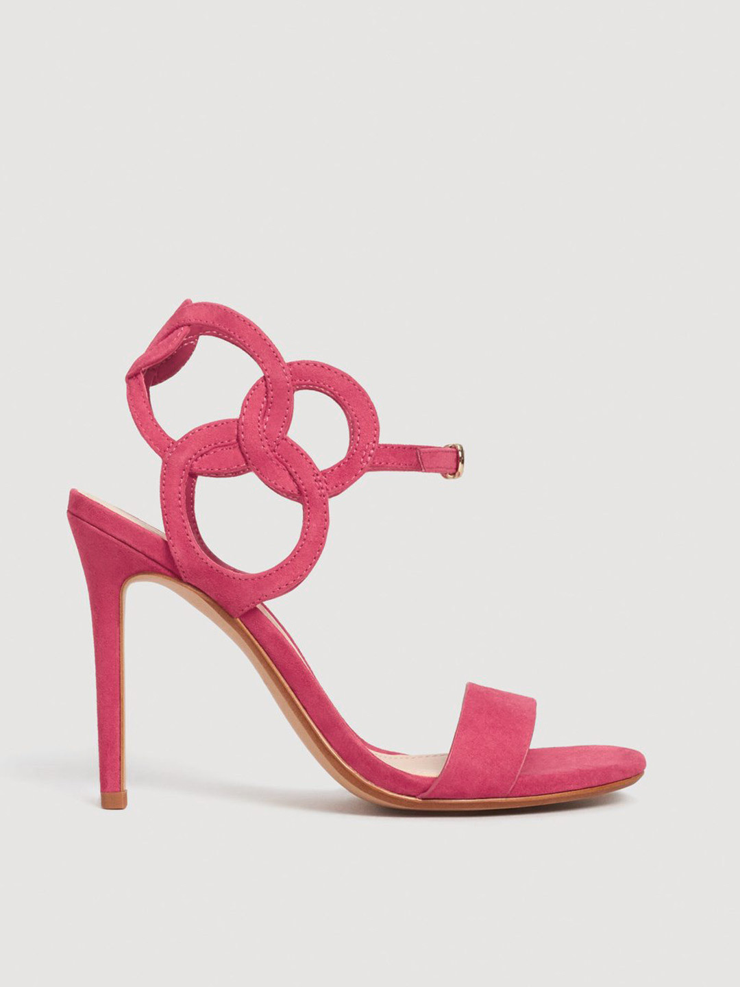 Buy MANGO Women Pink Solid Stilettos - Heels for Women 2504918 | Myntra