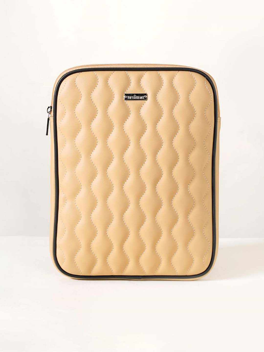 Buy Nestasia Unisex Beige Textured Tablet Sleeve - Laptop Bag for ...