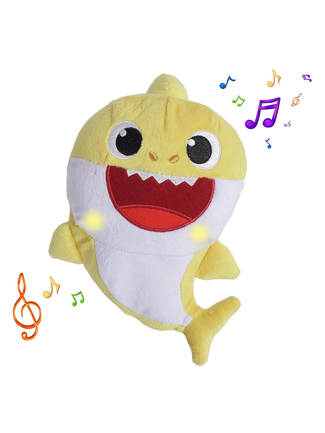 Buy Baby Shark Kids Cotton Sing & Lights Up Baby Shark Soft Toy - Soft ...