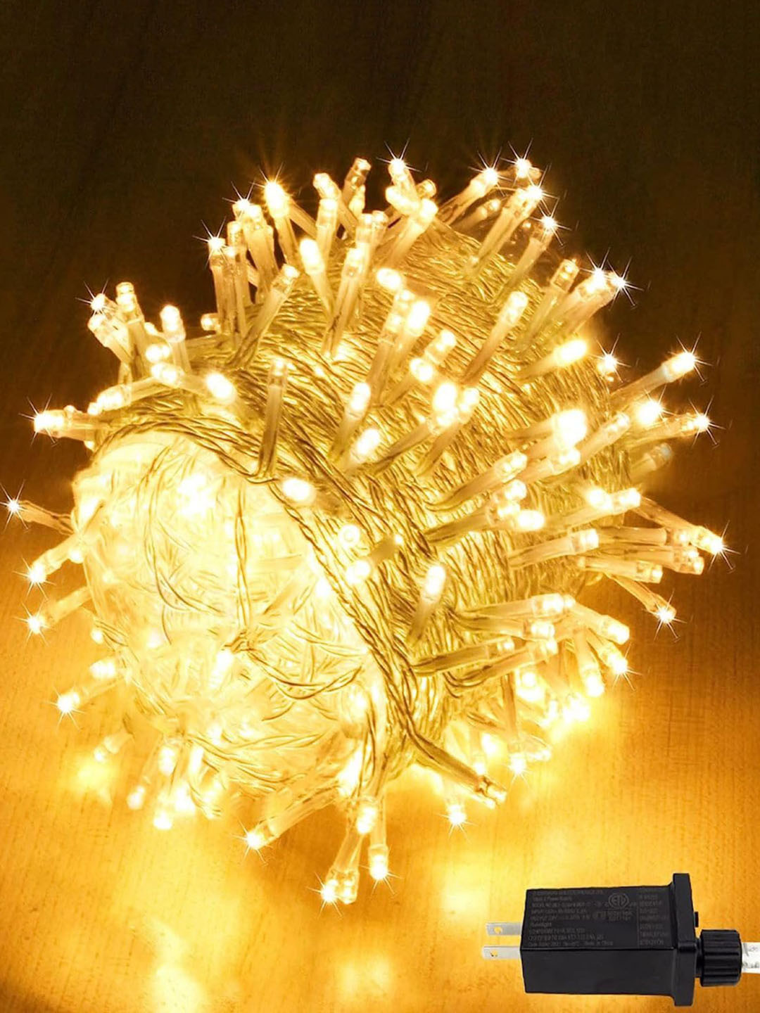 Buy Desidiya Yellow & White Rice Fairy String Lights - String Lights ...