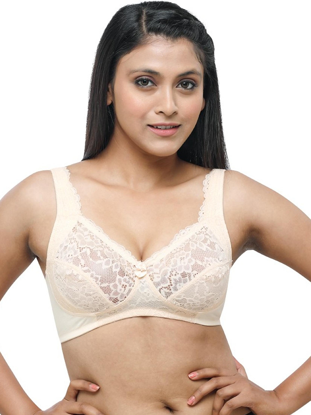 Buy Lovable Non Padded Non Wired Cotton Bra Full Coverage With All Day Comfort Bra For Women