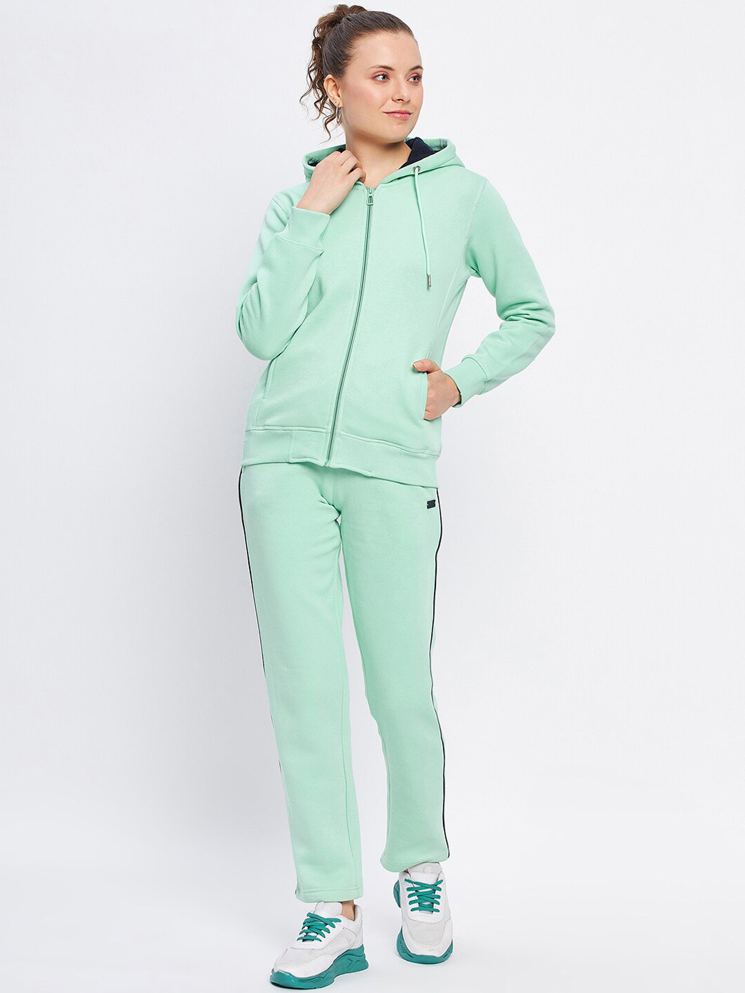 Buy Duke Hooded Fleece Sweatshirt & Track Pant - Tracksuits for Women ...