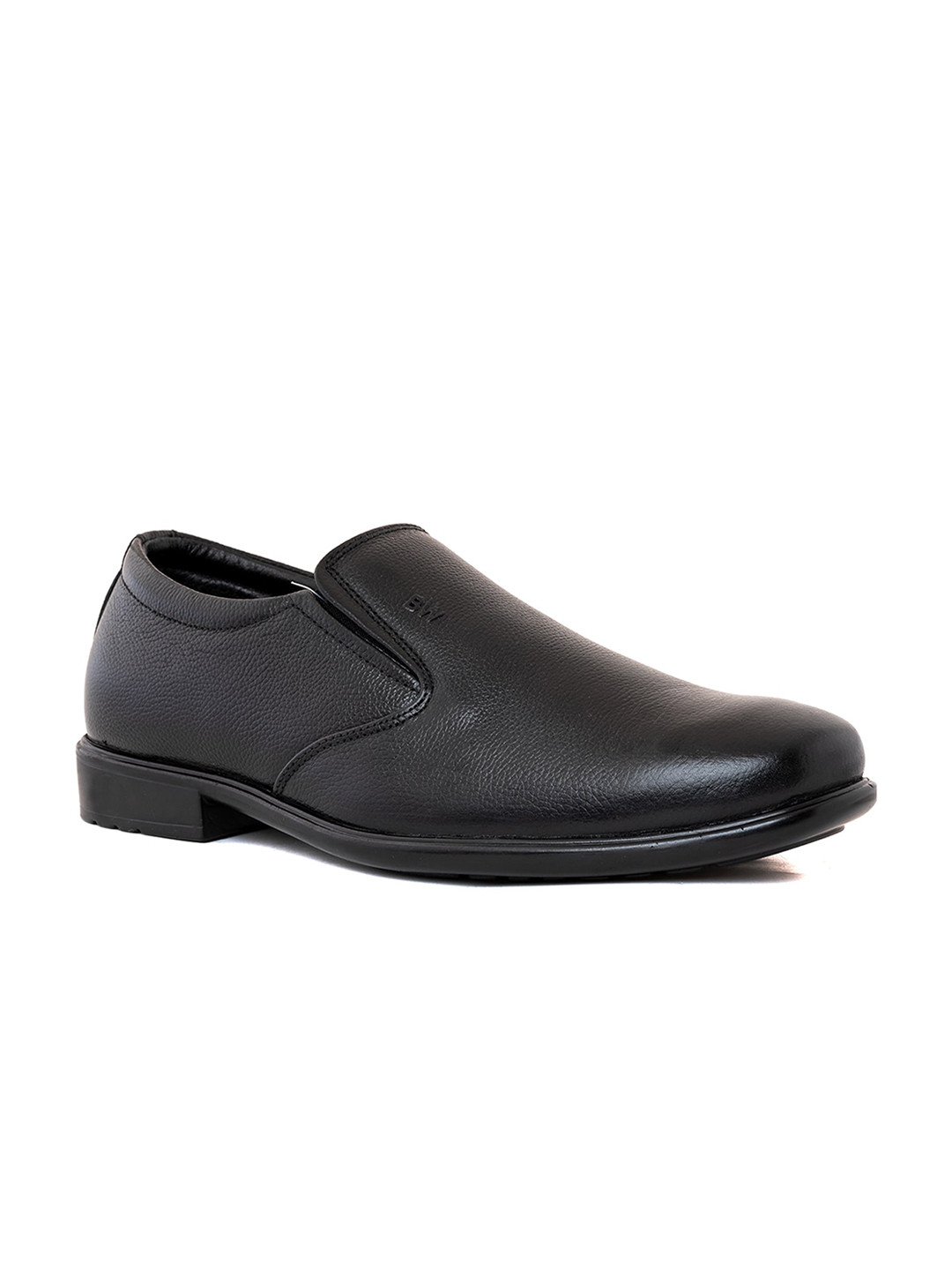 Buy Khadims Men Textured Leather Formal Slip On Shoes - Formal Shoes ...