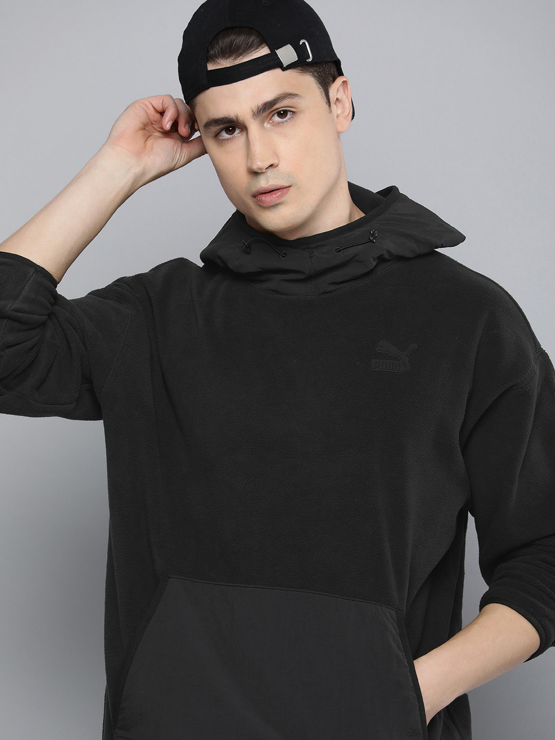 Buy Puma Classics Utility Relaxed Fit Hooded Sweatshirt - Sweatshirts ...