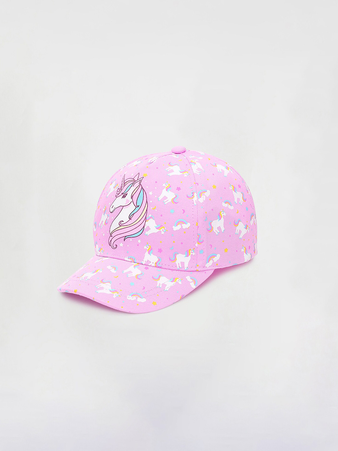 Buy Max Girls Conversational Printed Pure Cotton Baseball Cap - Caps ...