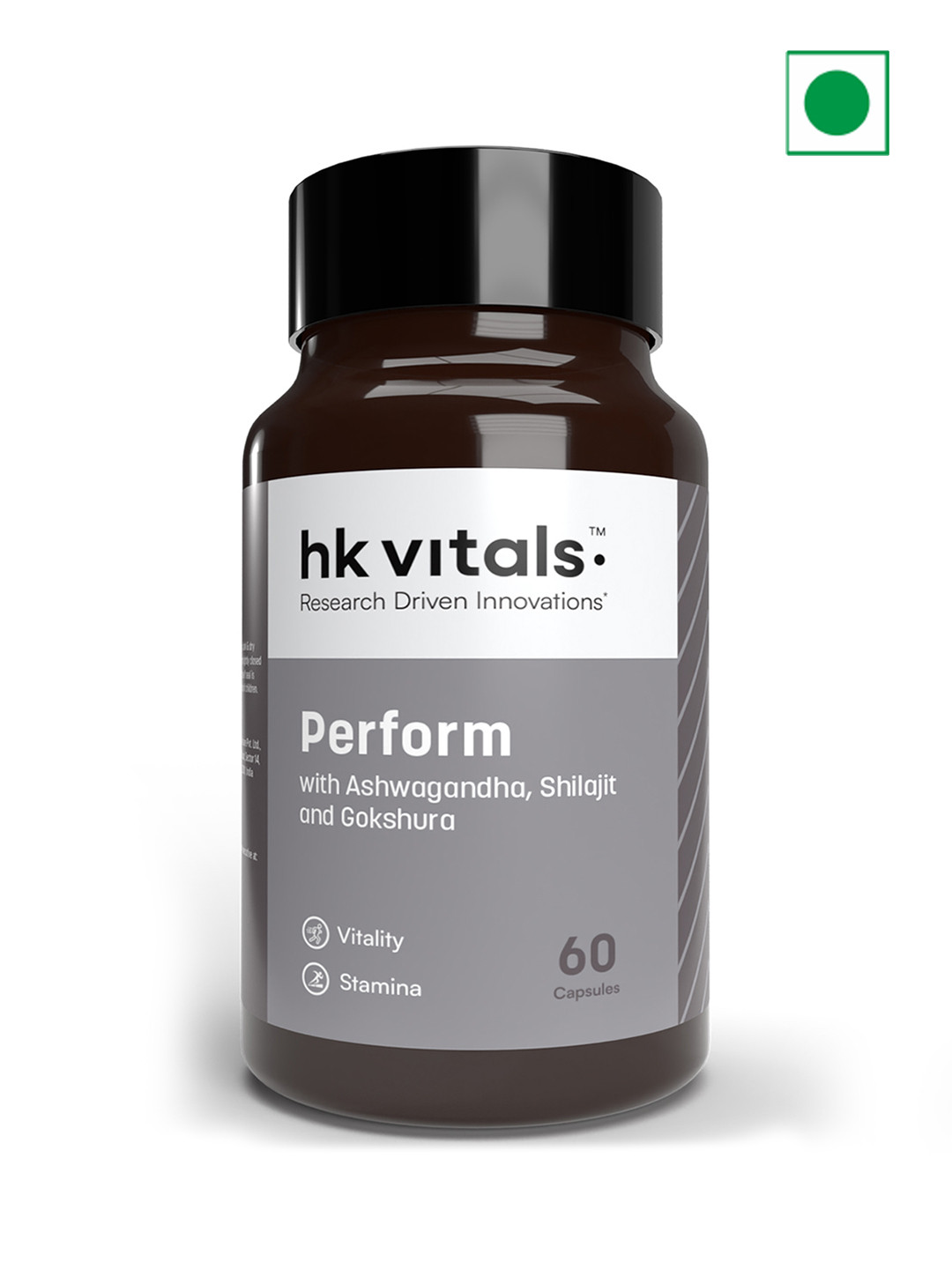 Buy HK VITALS Perform Capsules Increase Power & Stamina 60 Capsules ...