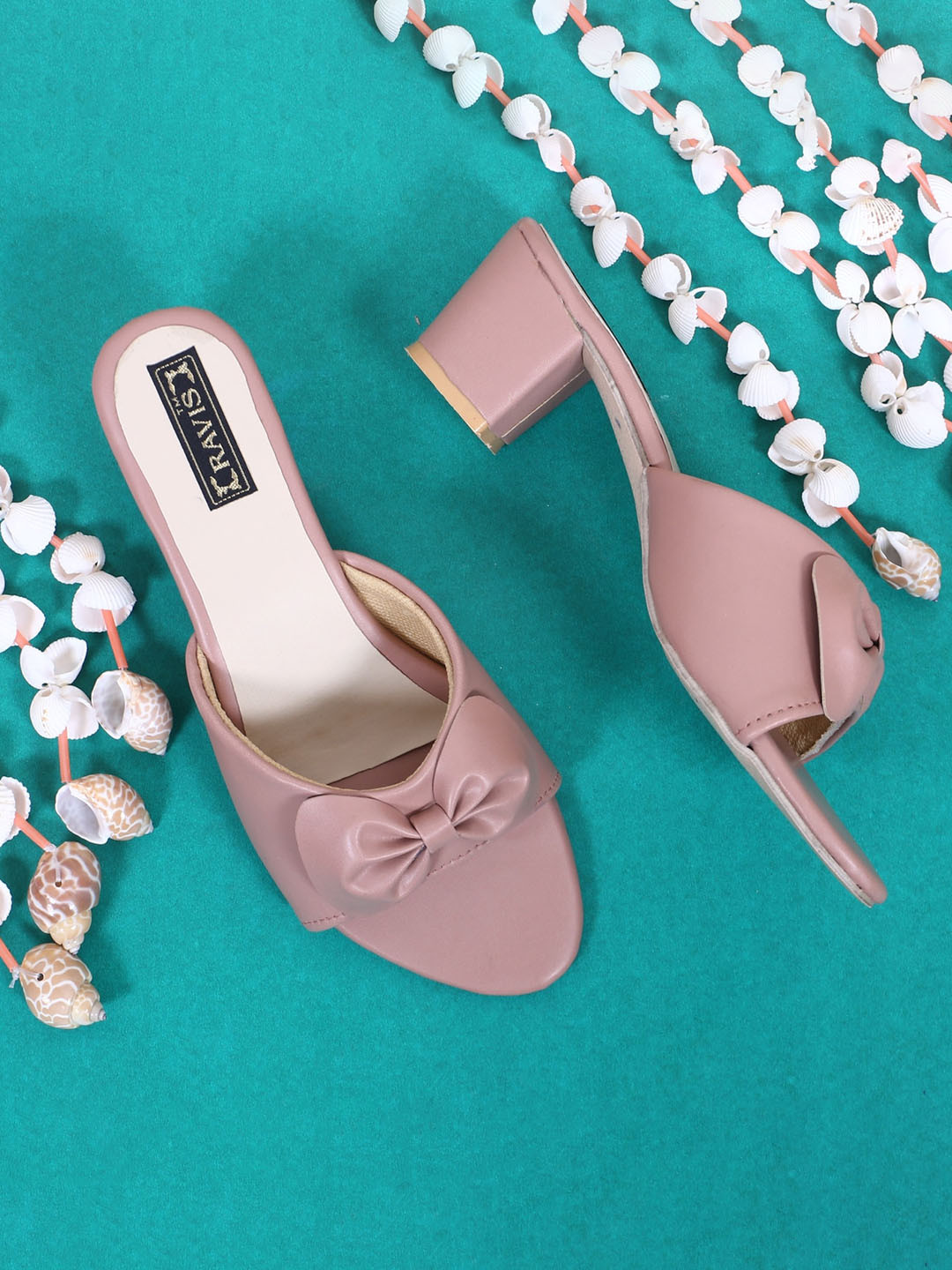 Buy Ravis Bow Embellished Block Heels - Heels for Women 25081948 | Myntra