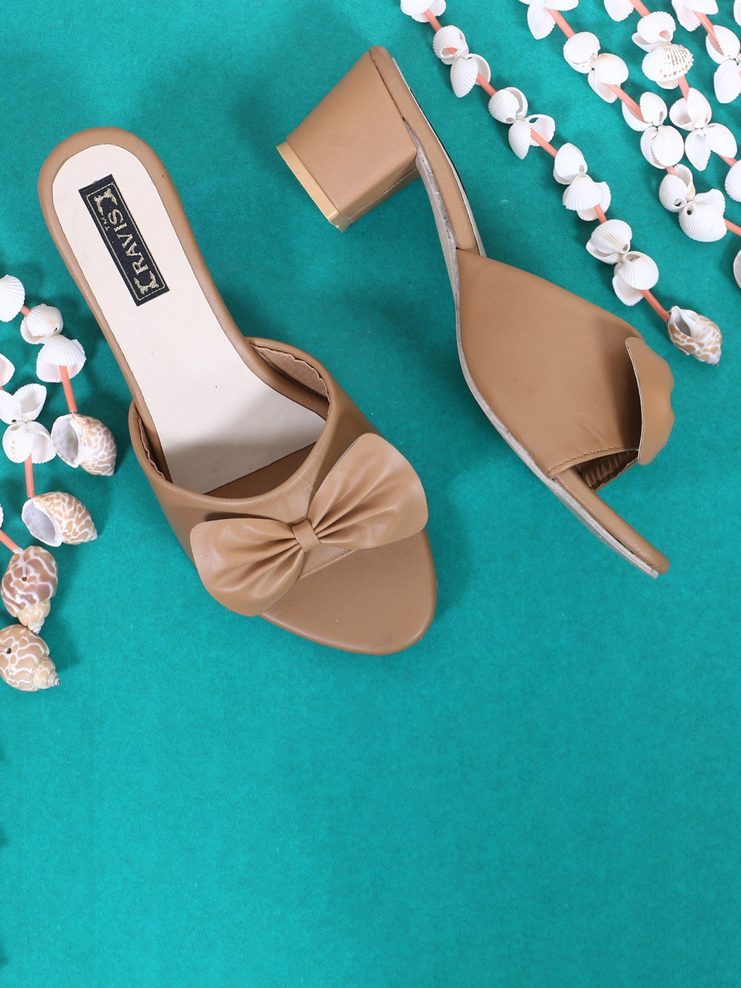 Buy Ravis Bow Embellished Block Heels - Heels for Women 25081954 | Myntra