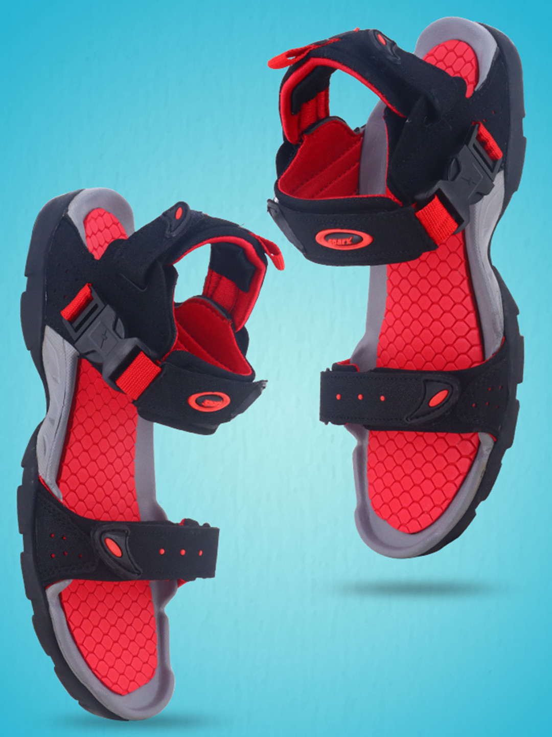 Buy Sparx Men Brand Logo Detail Sports Sandals - Sandals for Men ...