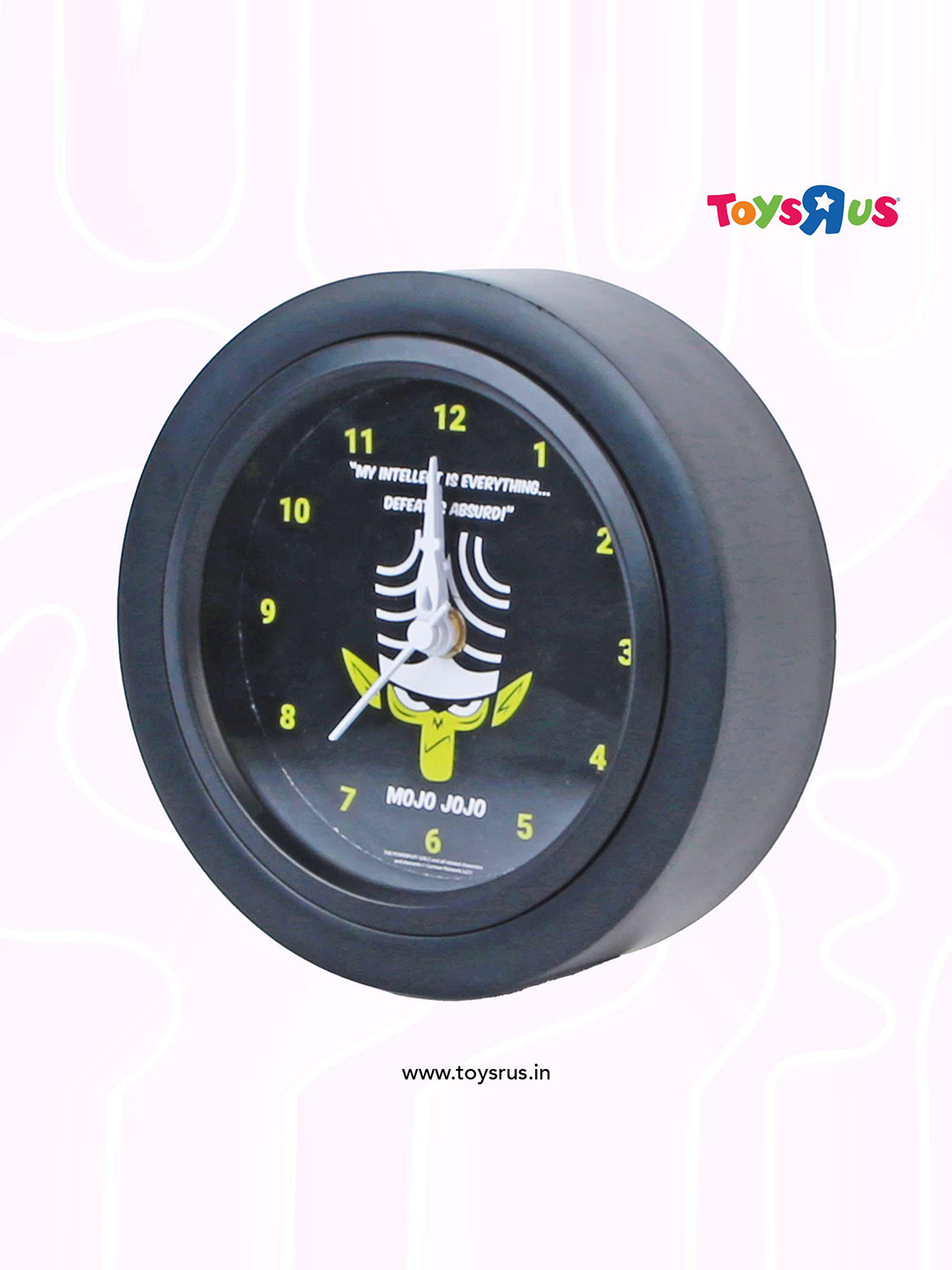 Buy Epic Stuff Black Powerpuff Girls Printed Contemporary Table Clock ...