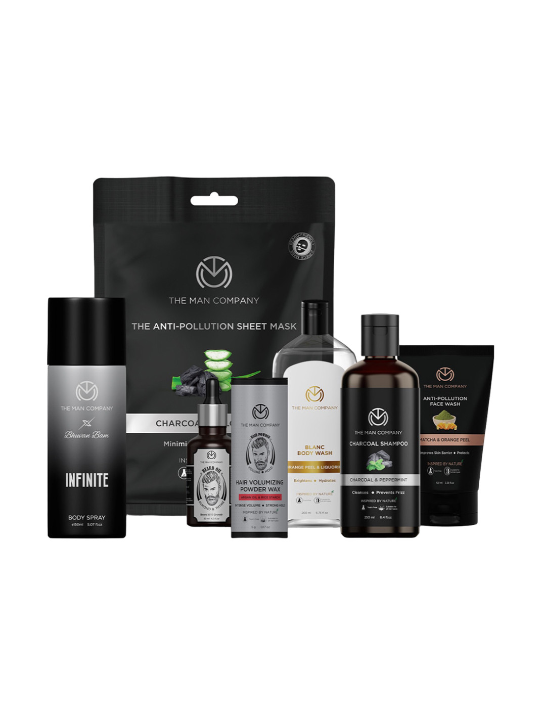 Buy THE MAN COMPANY Set Of 7 Grooming Essentials Collection - Grooming ...