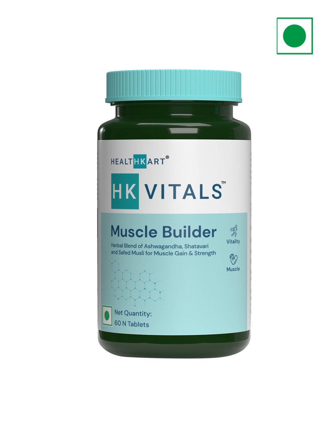 Buy HK VITALS Muscle Builder Tablets With Ashwagandha 60 Tablets ...