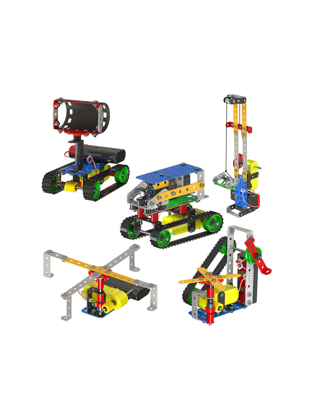 Buy Mechanix Zephyr Kids 166Pc Mechanix STEM Engineering System Robotix ...