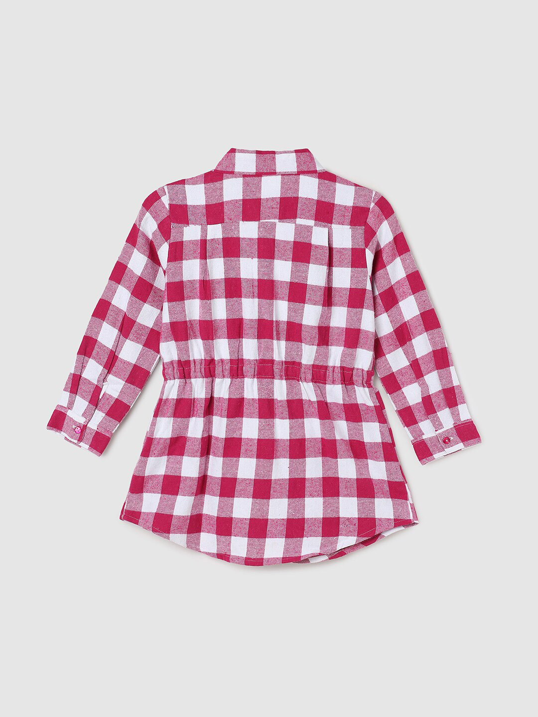 Buy Max Girls Checked Shirt Dress - Dresses for Girls 25099970 | Myntra