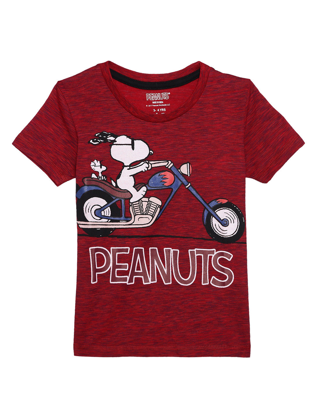 Buy Peanuts - Tshirts for Boys 2510229 | Myntra