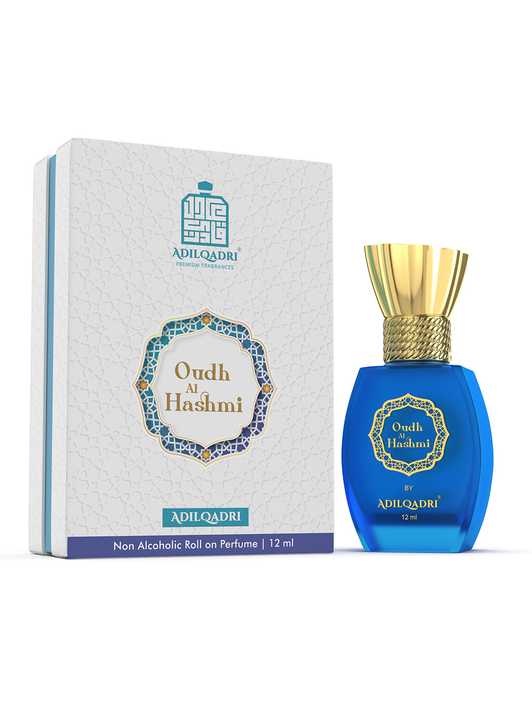 Buy ADILQADRI Oudh Al Hashmi Non Alcoholic Roll On Attar Perfume 12 Ml ...