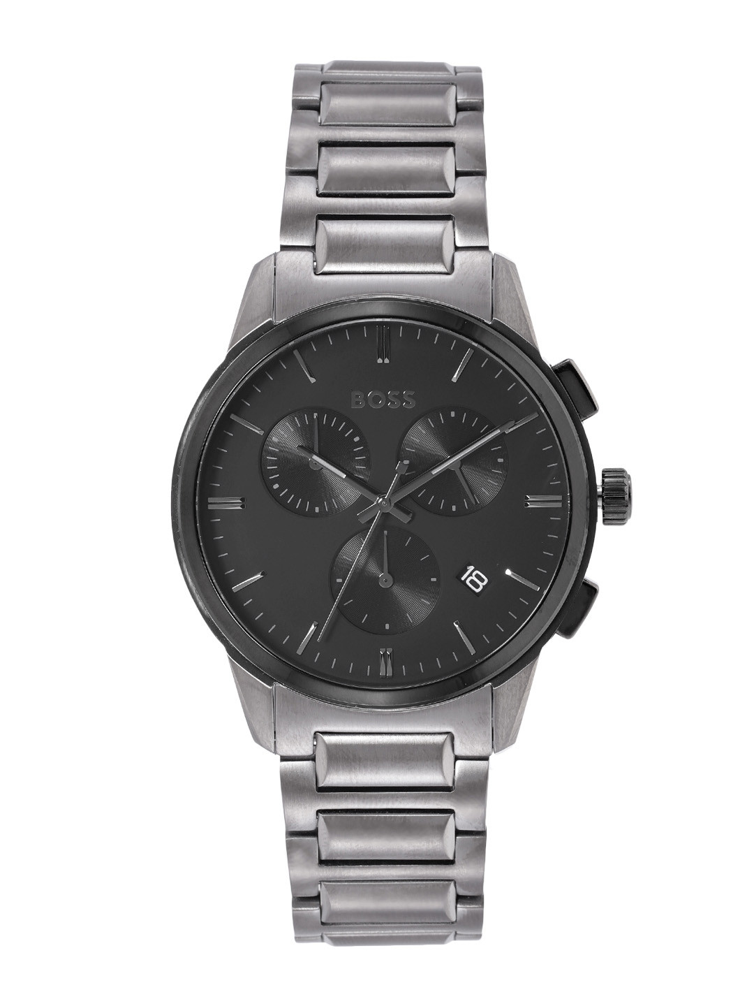 Buy Hugo Boss Men Bracelet Style Straps Dapper Analogue Chronograph ...