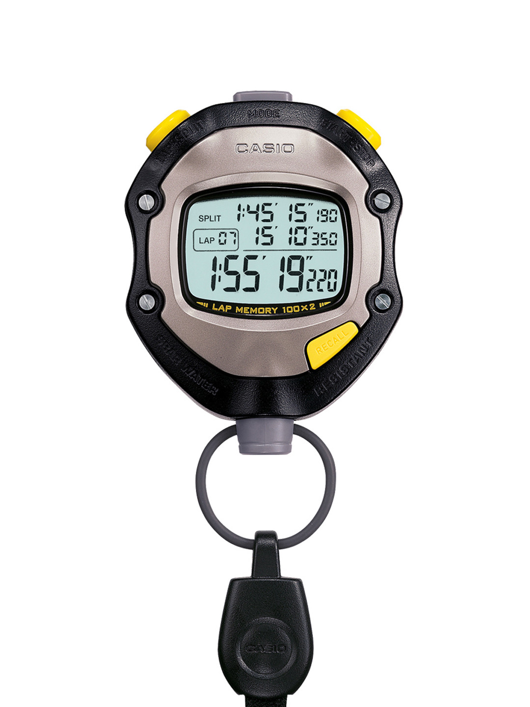 Buy CASIO Stop Watch Black Dial Stop Watch Watch HS 70W 1DF S053 - Watches for Unisex 251139 ...