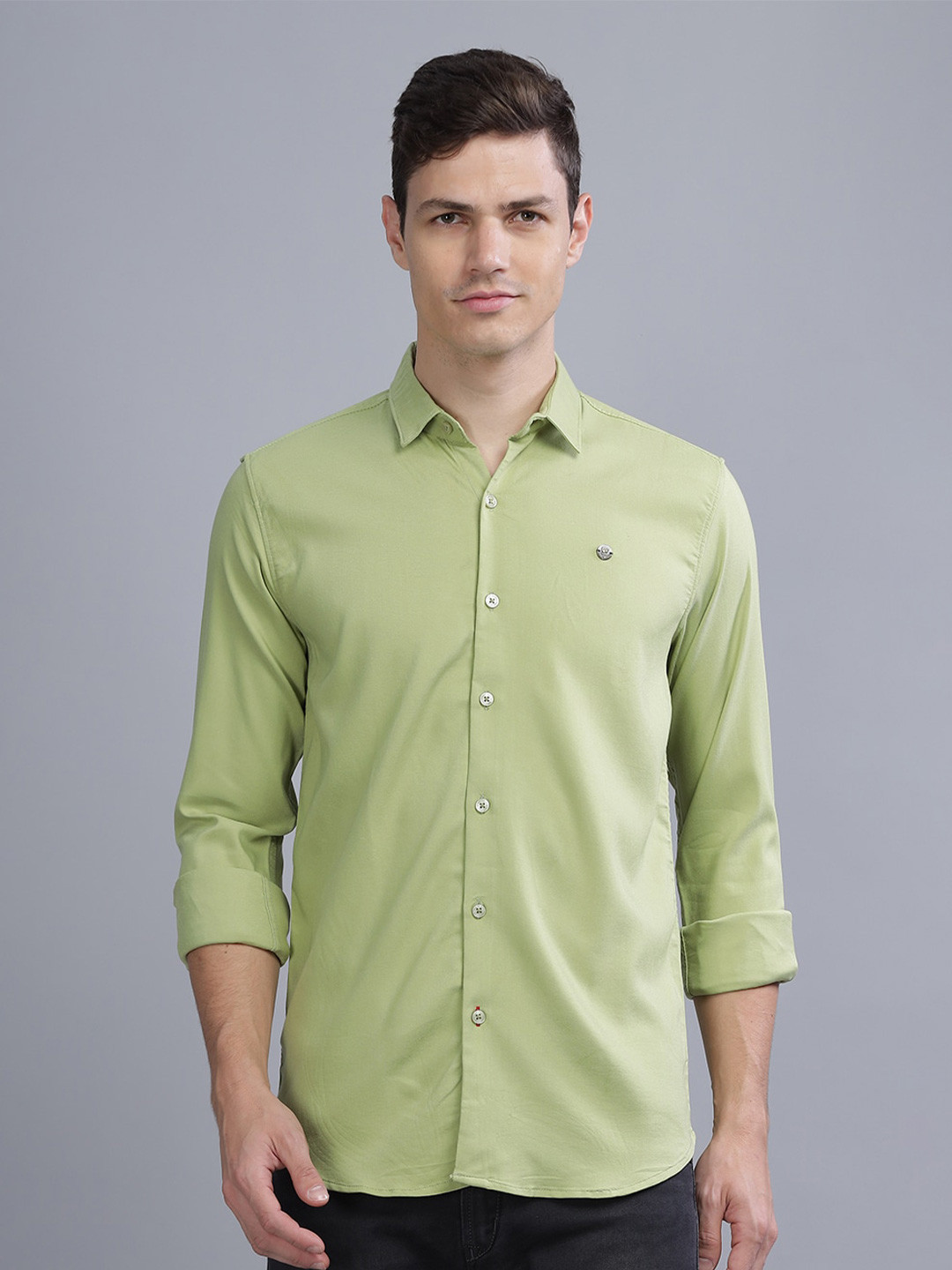 Buy PAUL STREET Standard Slim Fit Casual Shirt - Shirts for Men ...
