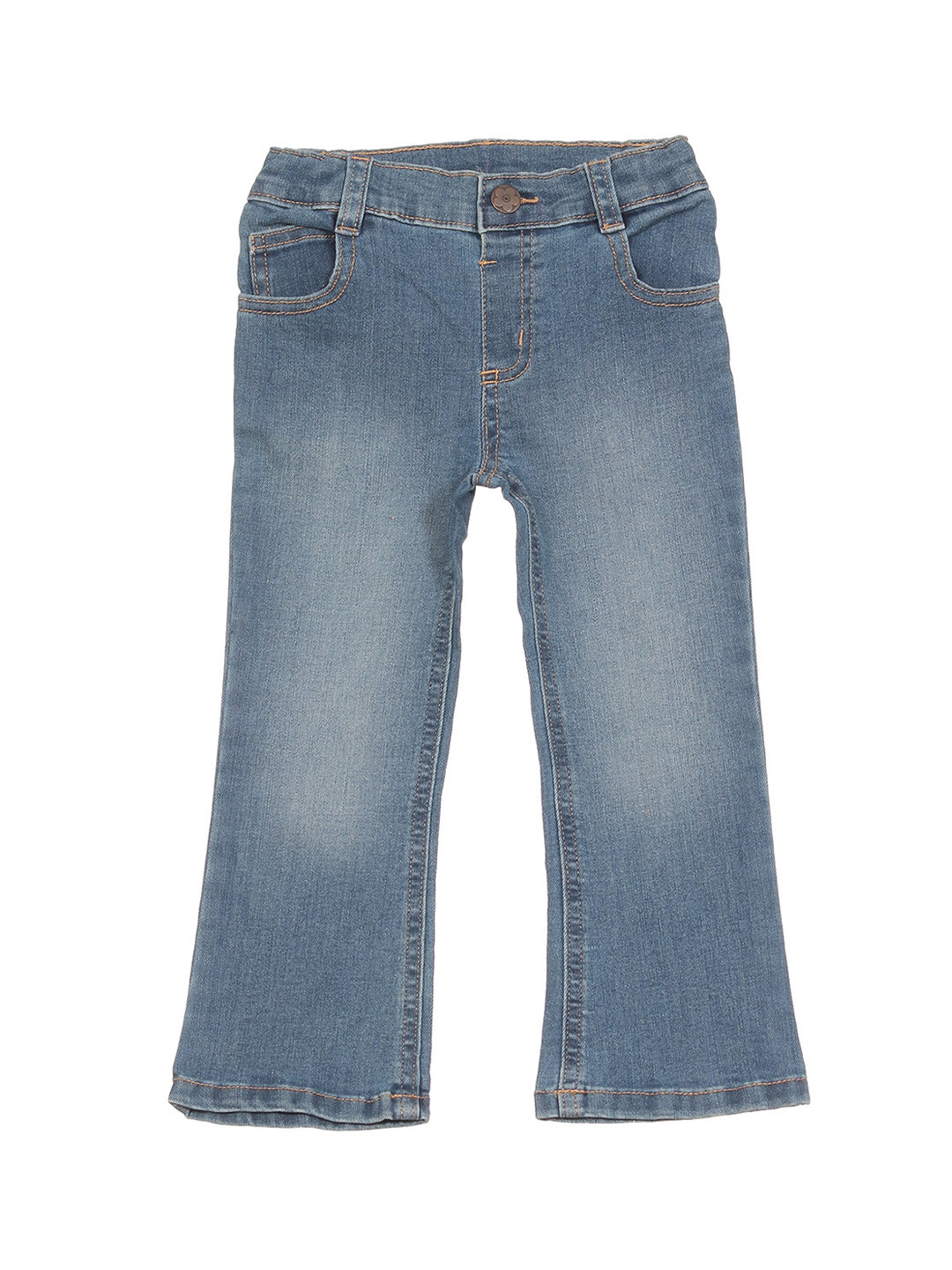 Buy Lil Lollipop Kids Bootcut Light Fade Clean Look Stretchable Jeans ...