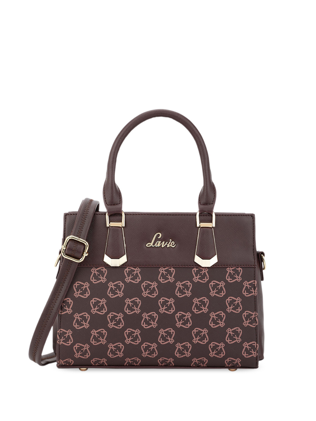 Buy Lavie Graphic Printed Structured Handheld Bag - Handbags for Women ...