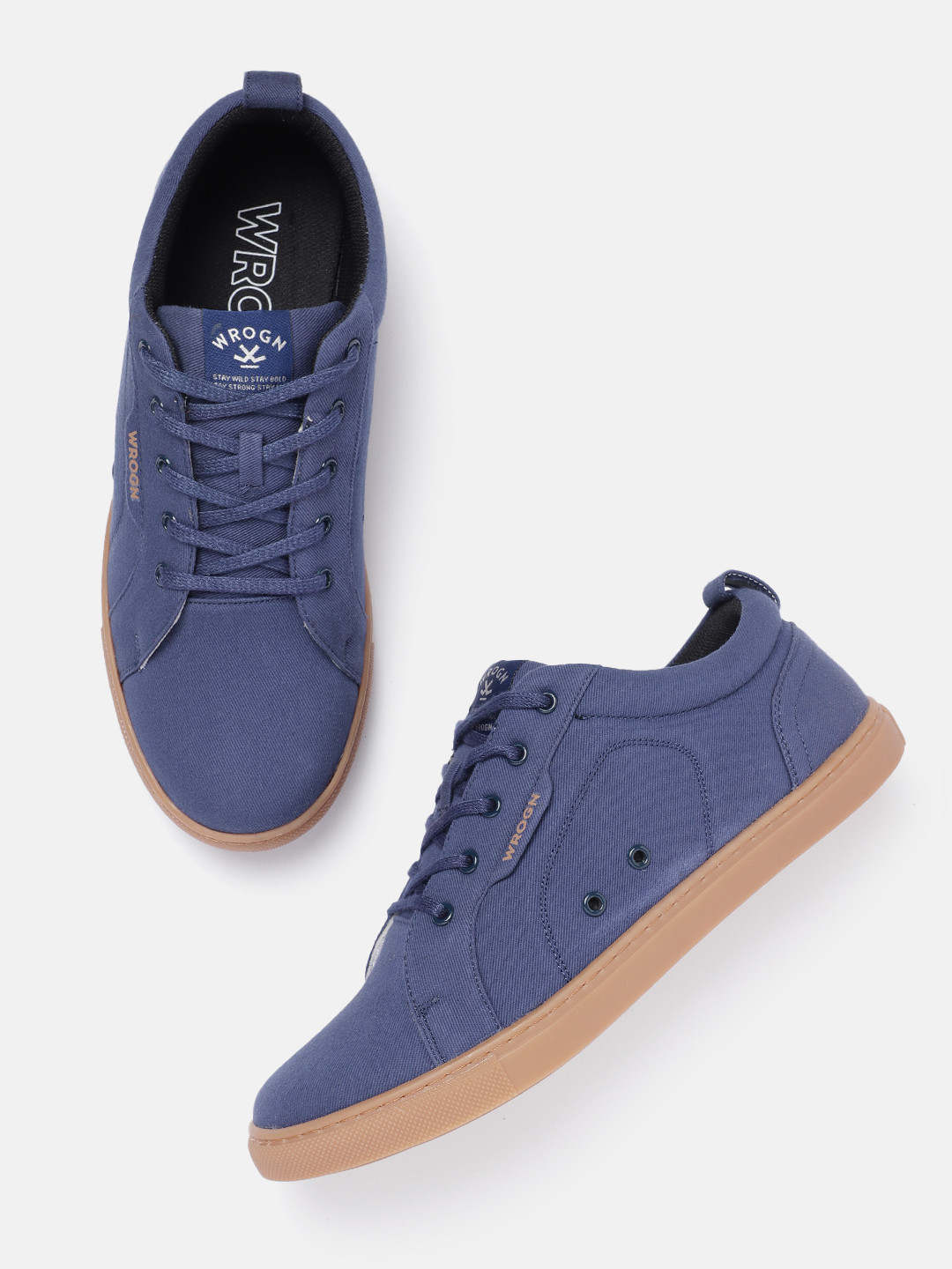 Buy WROGN Men Everyday Sneakers - Casual Shoes for Men 25120244 | Myntra