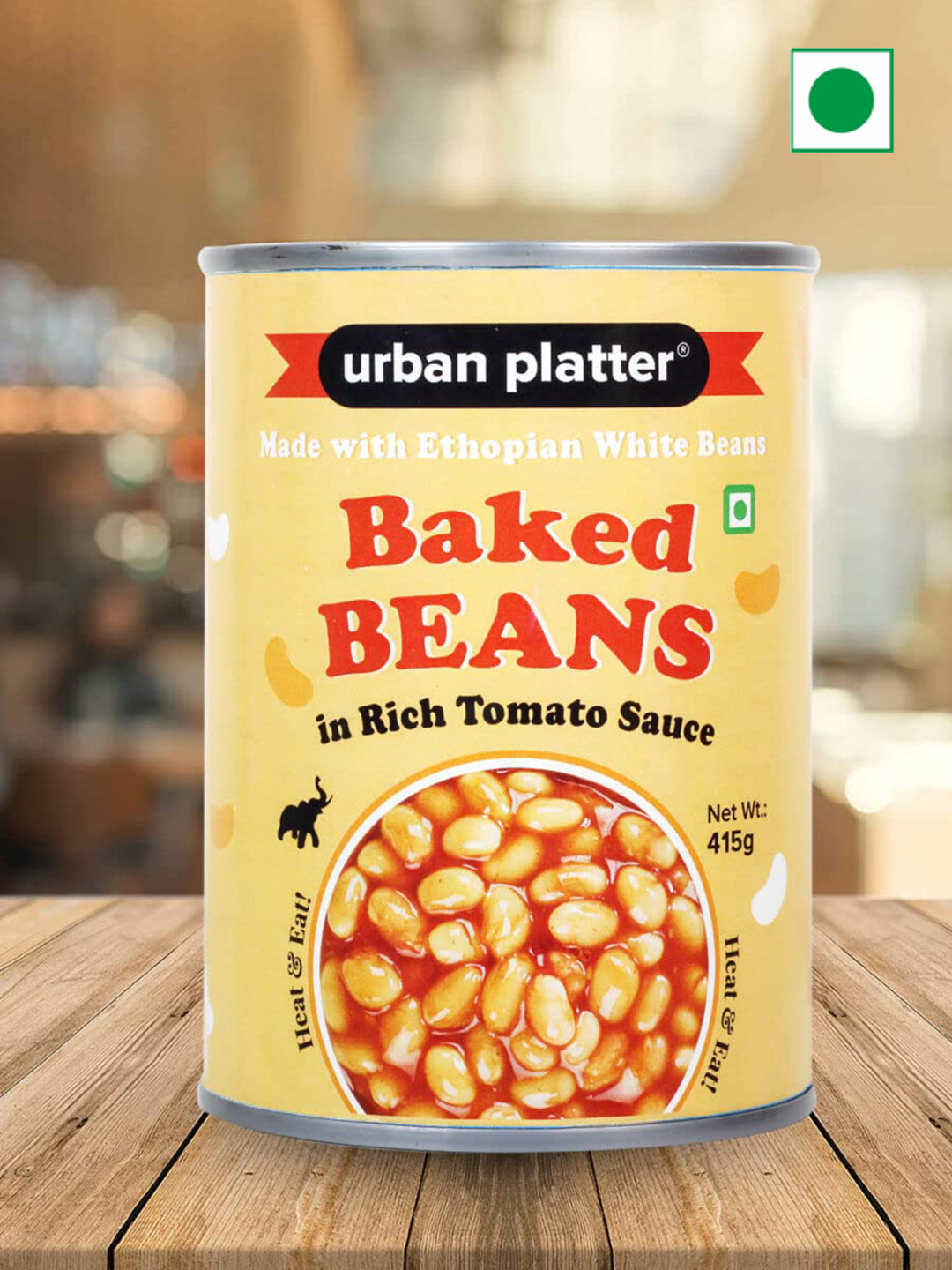 Buy URBAN PLATTER Heat & Eat Ethiopian Baked Beans In Tomato Sauce 415g ...