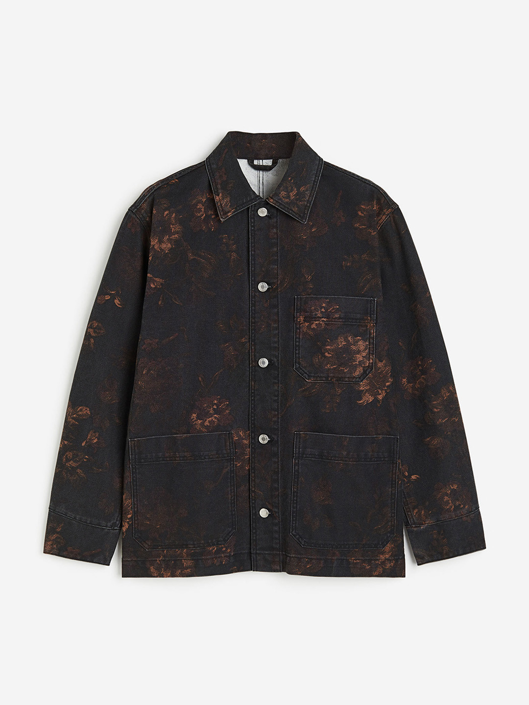 Buy H&M Regular Fit Canvas Shacket - Shackets for Men 25154278 | Myntra