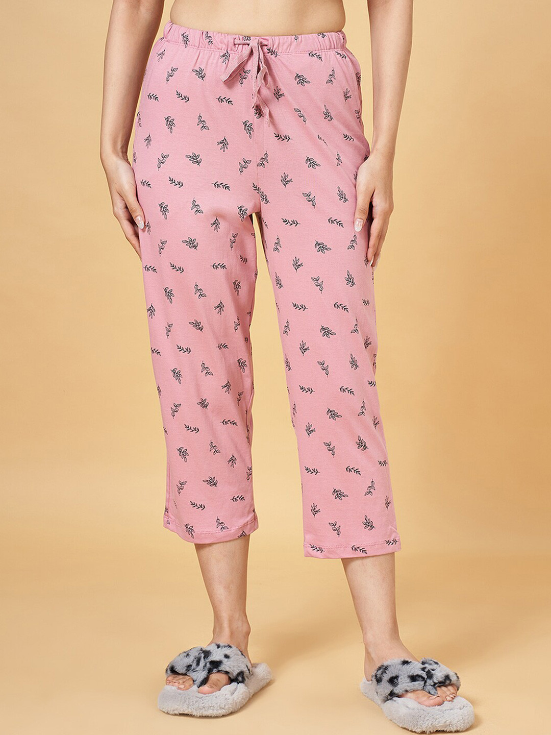 Buy Dreamz By Pantaloons Printed Cotton Capris - Capris for Women ...