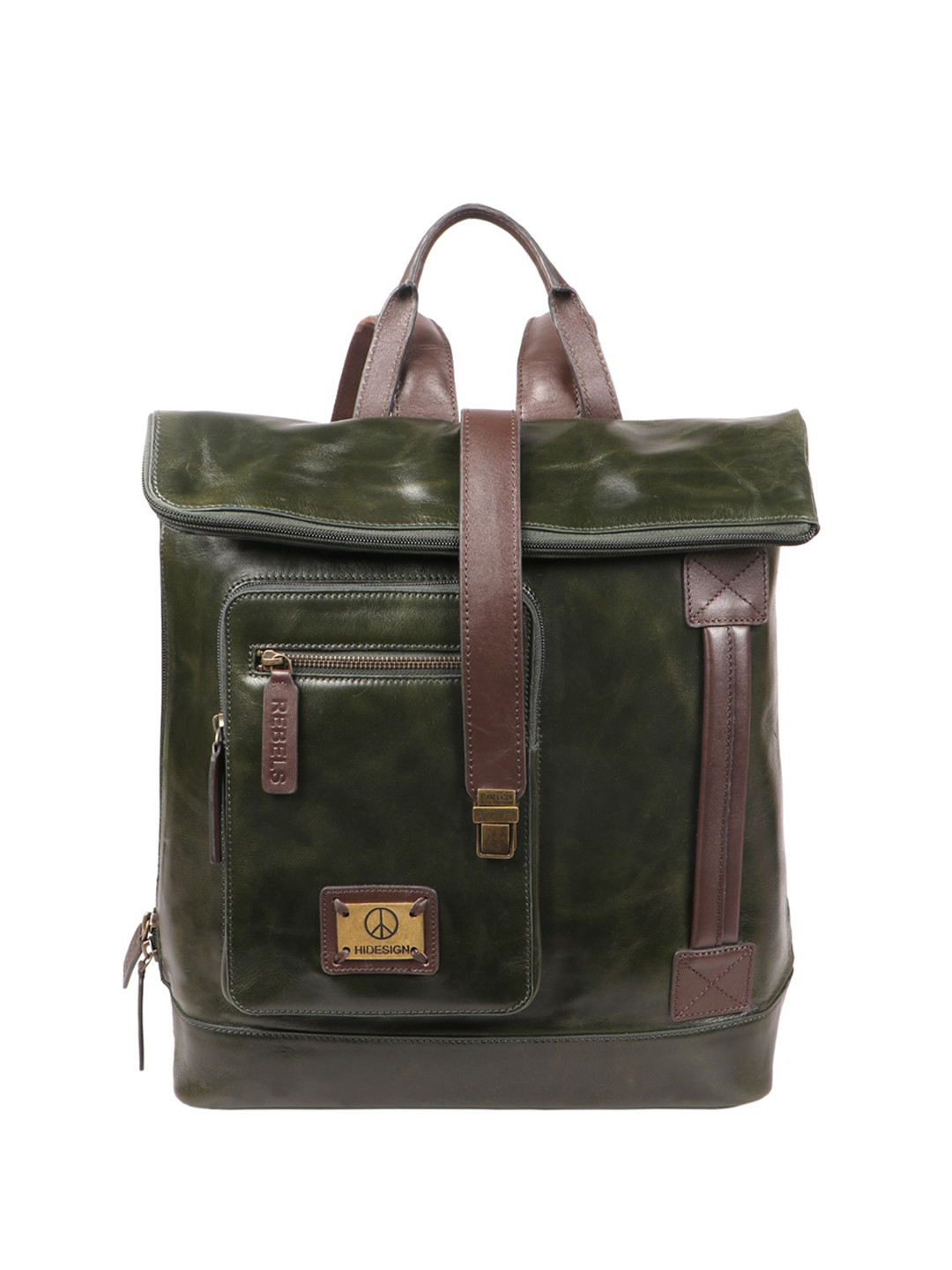 Buy Hidesign Men Leather Ergonomic Backpack - Backpacks for Men ...