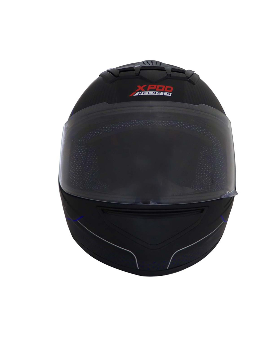 Buy TVS Men XPOD Aerodynamic Graphic Printed Full Face Helmet - Helmets ...