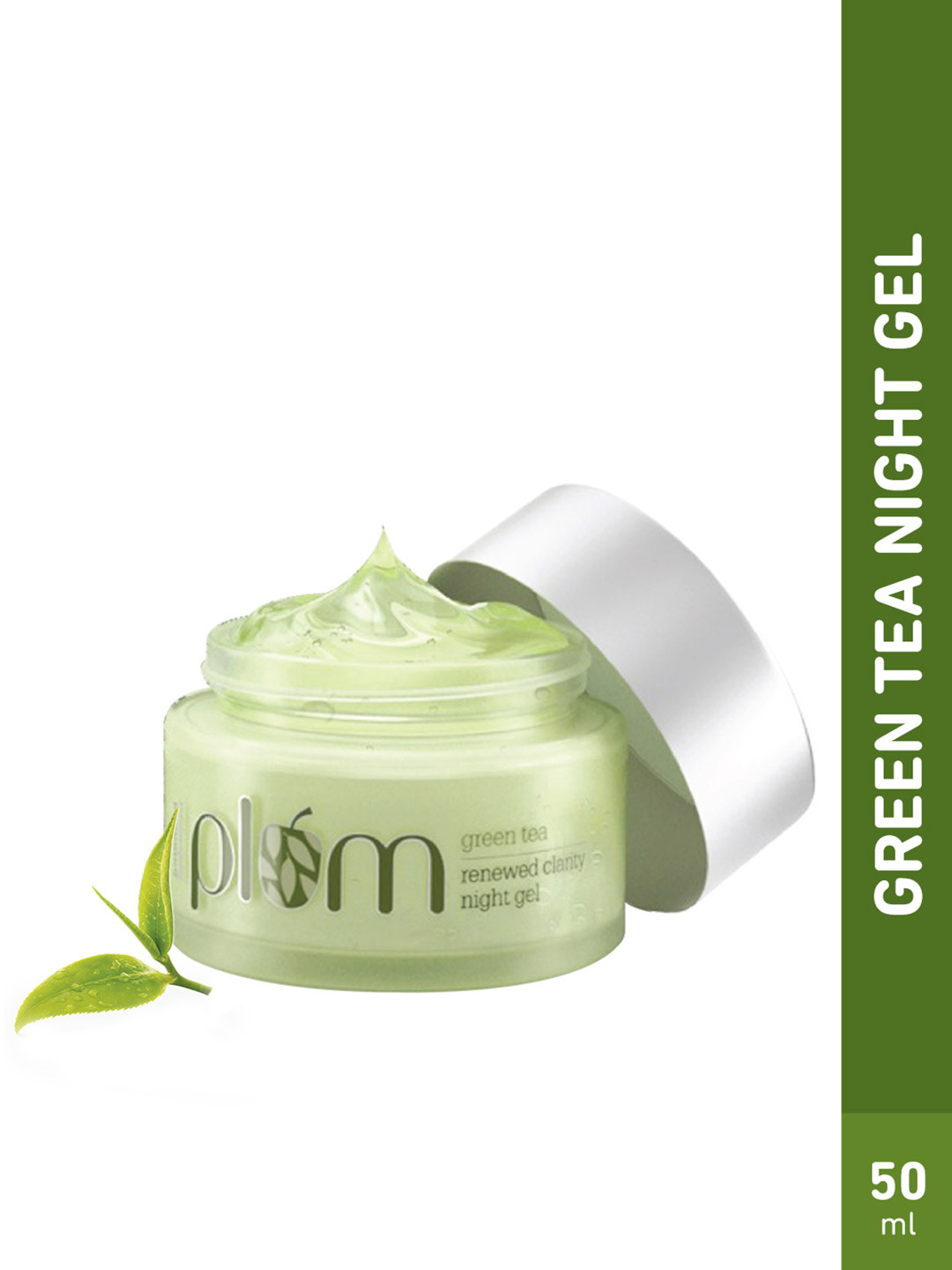 Buy Plum Green Tea Range Renewed Clarity Sustainable Night Gel 50ml ...